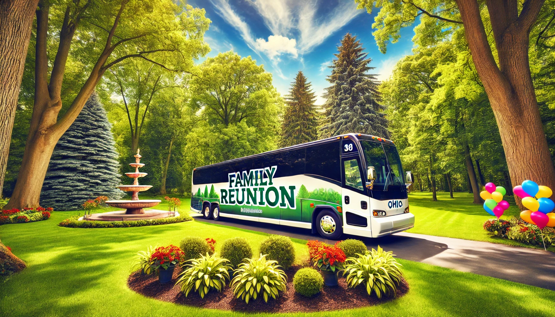 Family Reunion Bus Charter Ohio | Urban Express Charter